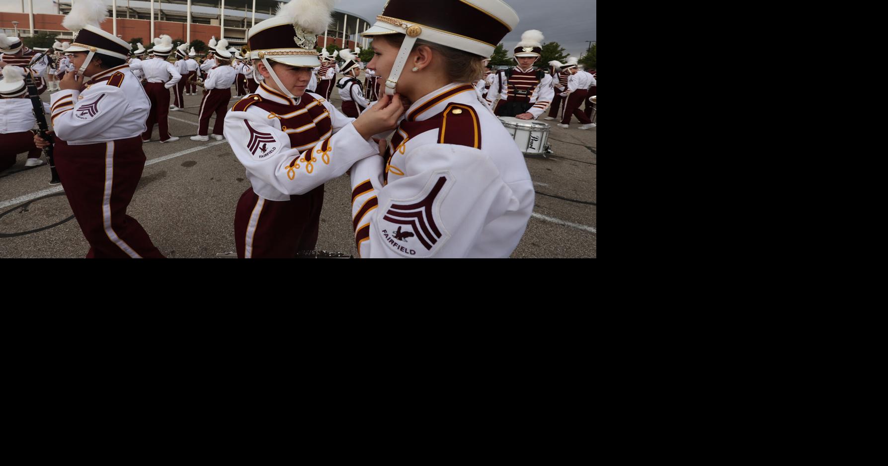 PHOTOS: Music of military marches fills McLane for UIL event