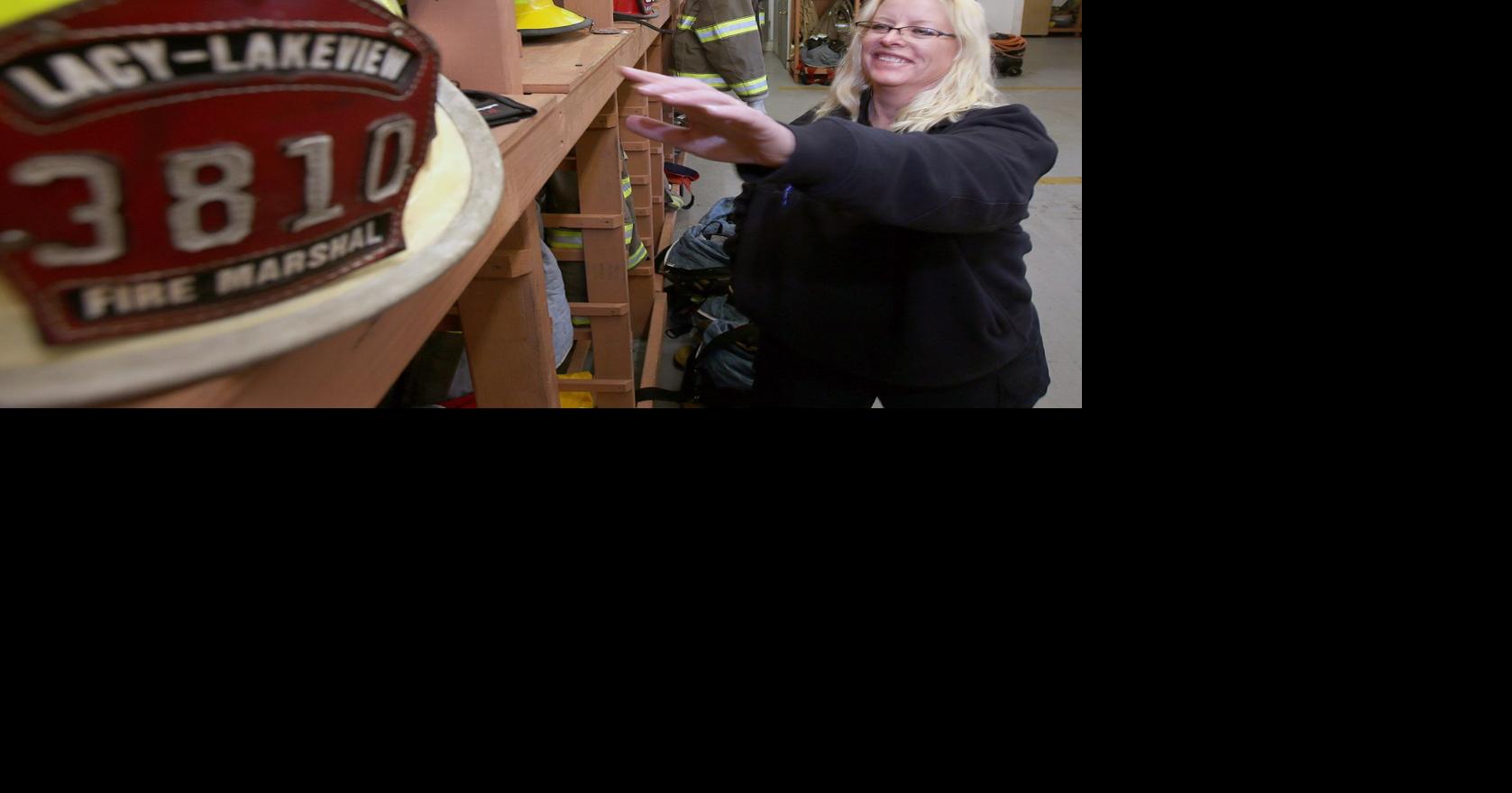 First female Lacy Lakeview fire chief an educator at heart