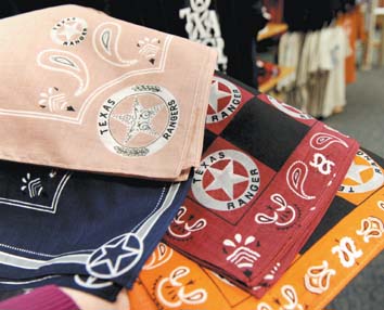 Texas Rangers merchandise going international