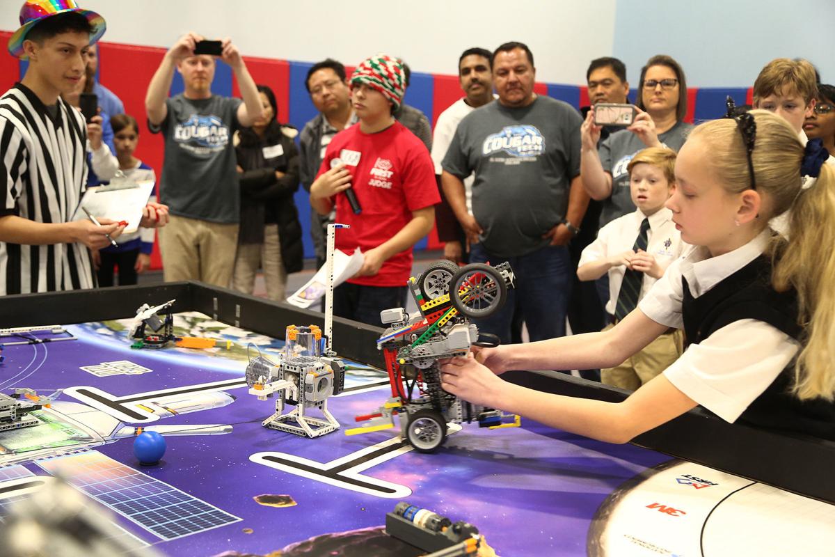 Legos take on new life at robotics competition
