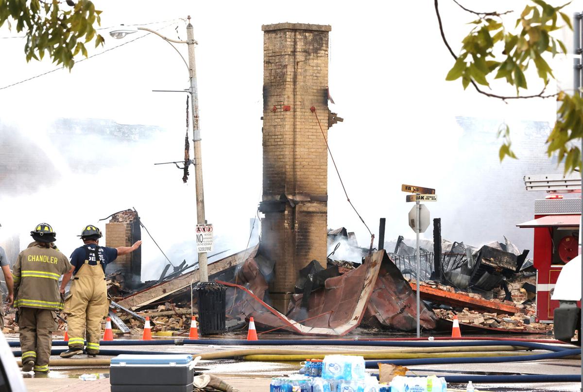 Fire underscores danger to buildings in historic downtown Marlin