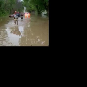 Heavy rainfall overnight leads to 2 water rescues around Waco area