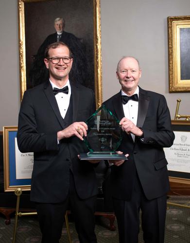 Borderud presented O'Connor Award