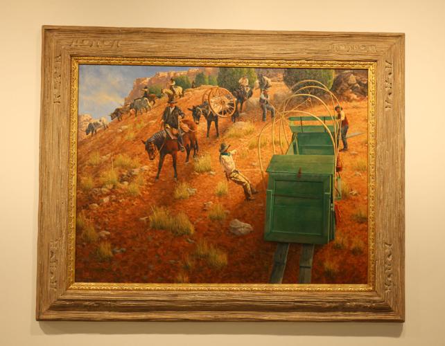 'Charles Goodnight Paintings by Lee Cable' at Waco gallery