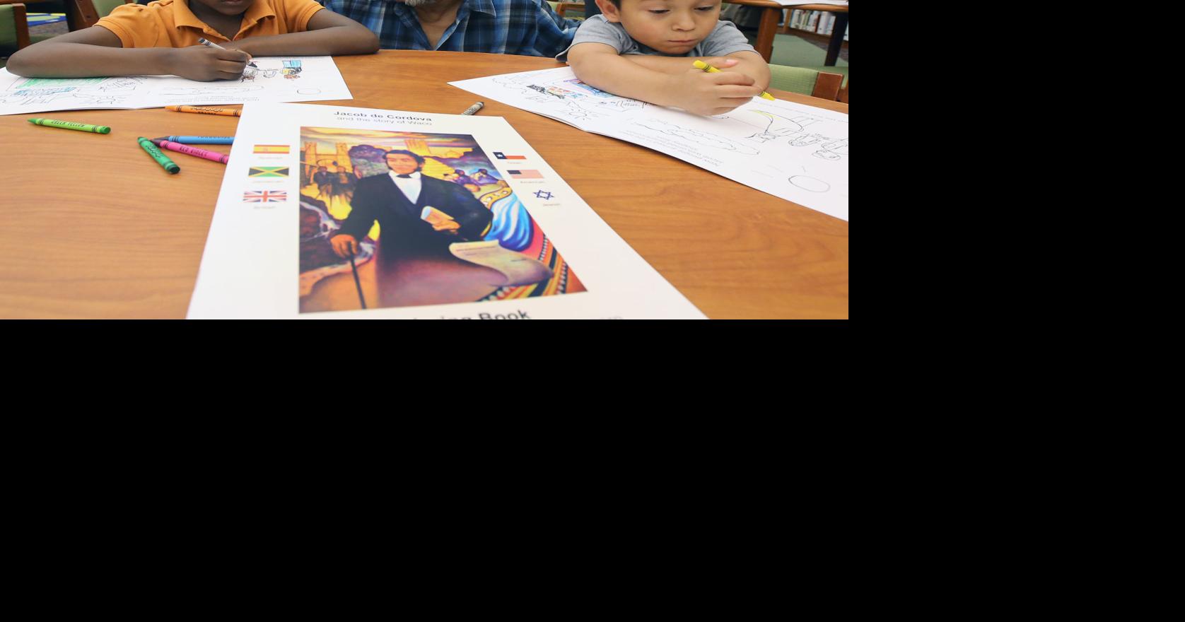Coloring book brings city founder's story to Waco ISD students