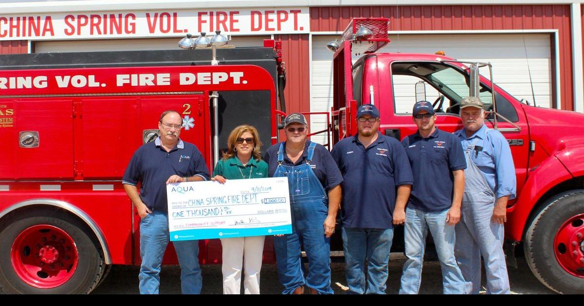 China Spring VFD receives donation