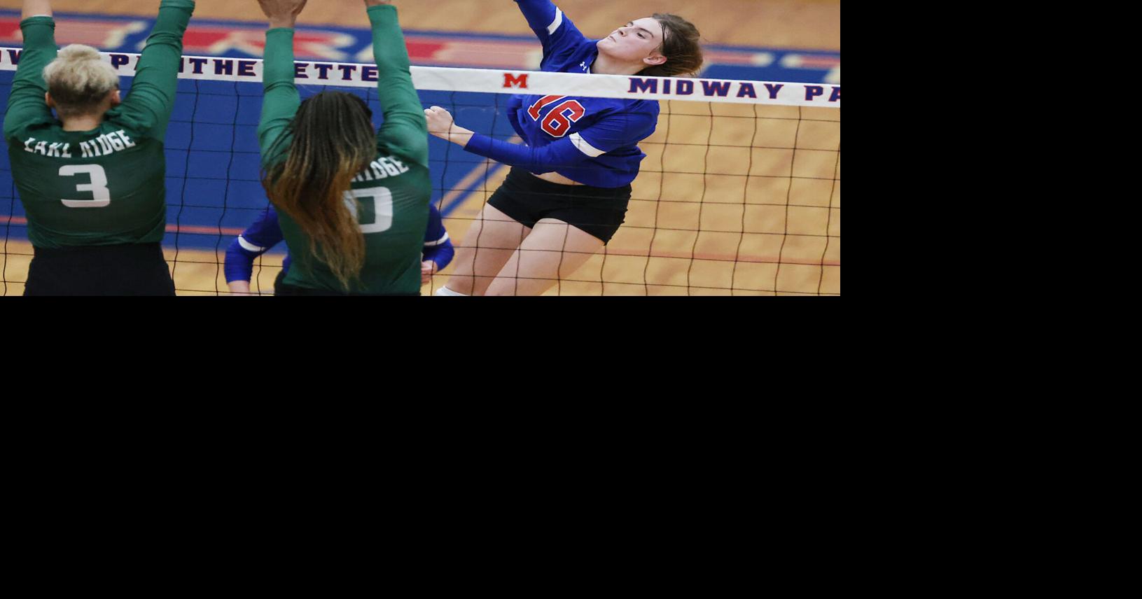 Lake Ridge's power wears down Midway volleyball, 3-1