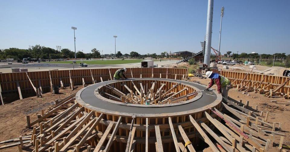 BU track stadium almost ready for debut