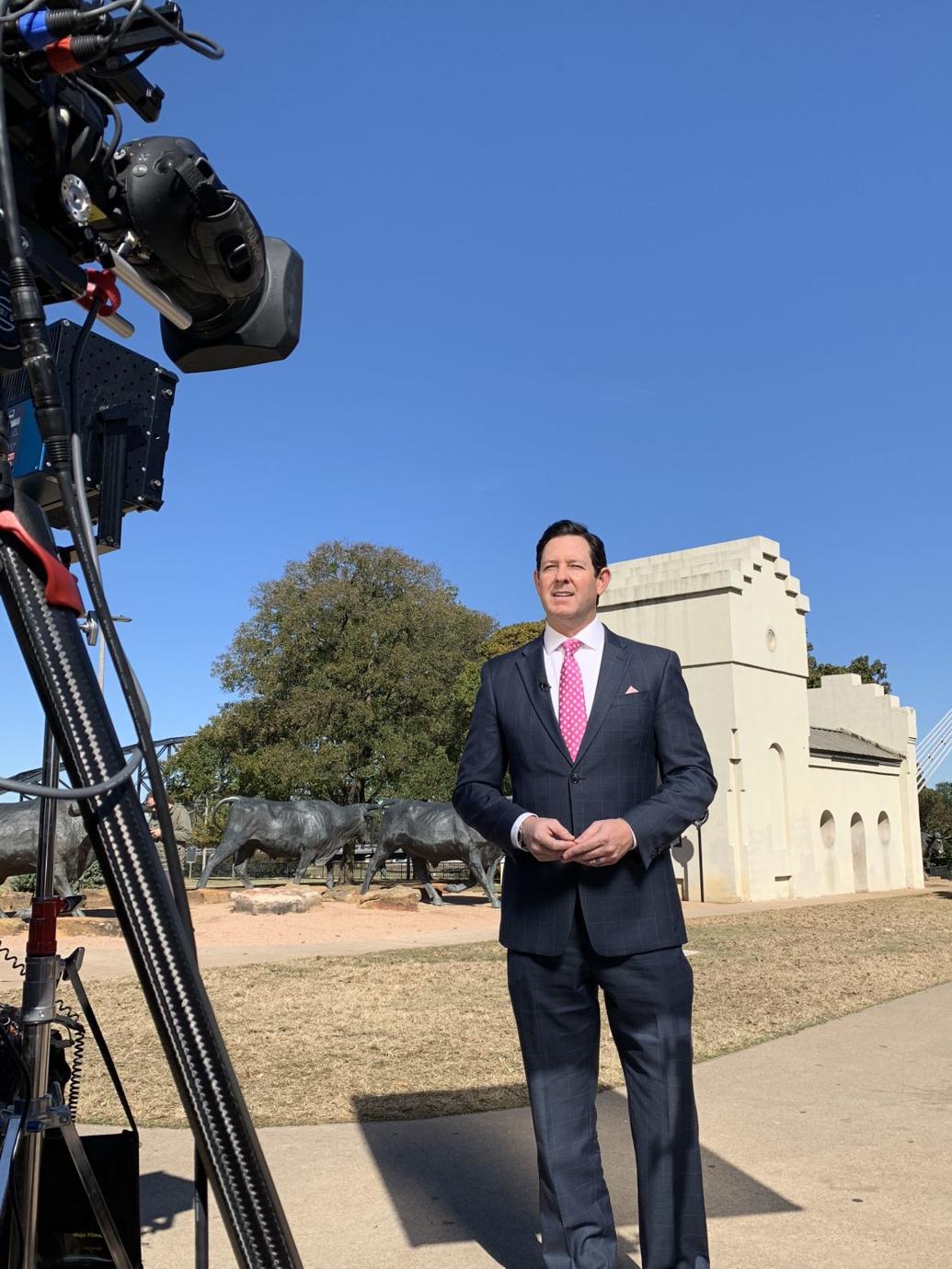 Waco and KCEN news anchor - what's the question, Alex?