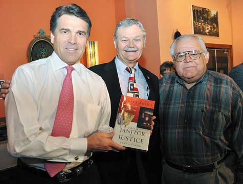 Perry in Waco for third time in two weeks, urging people to get out and ...