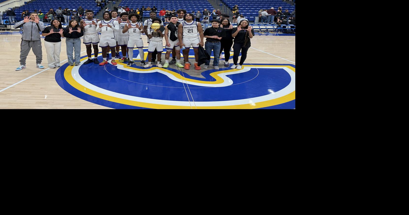 Centex basketball playoffs - University survives thriller