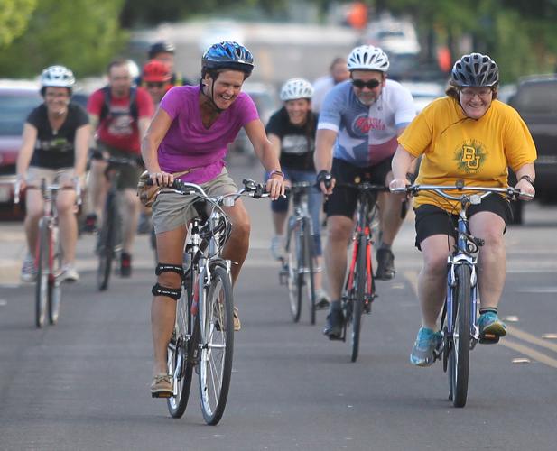 City officials join Critical Mass ride with ‘Bicycle Friendly Community ...