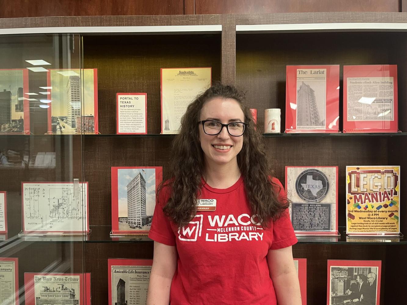 1,913-piece Lego ALICO Building on display at West Waco Library