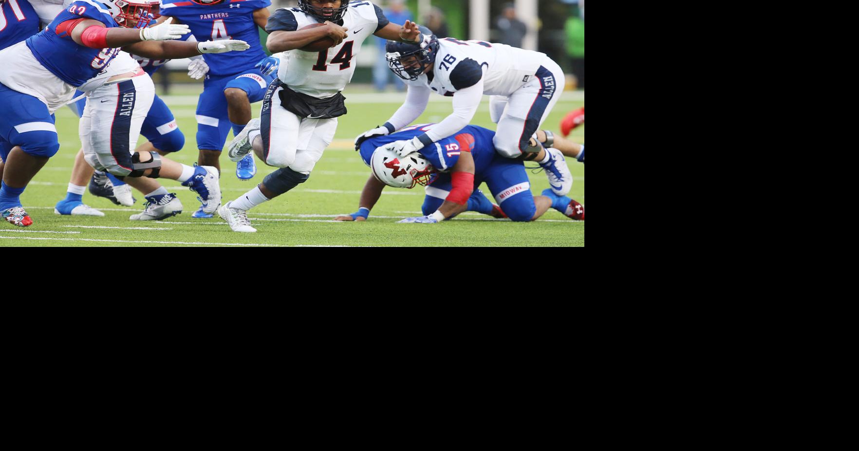 Allen proves too much for Midway as the Panthers fall, 51-7