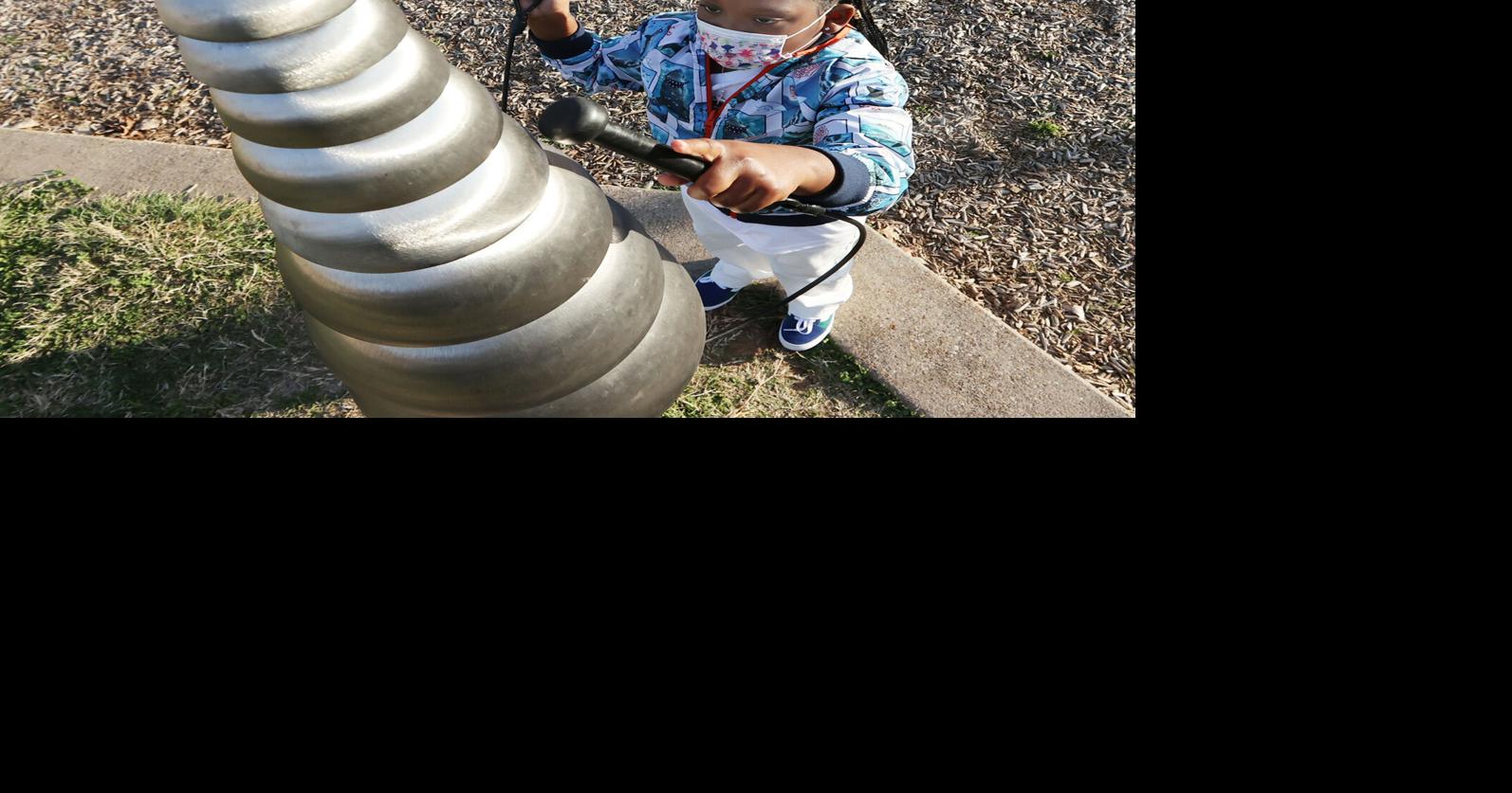 Playground equipment makes music from play at Waco community centers