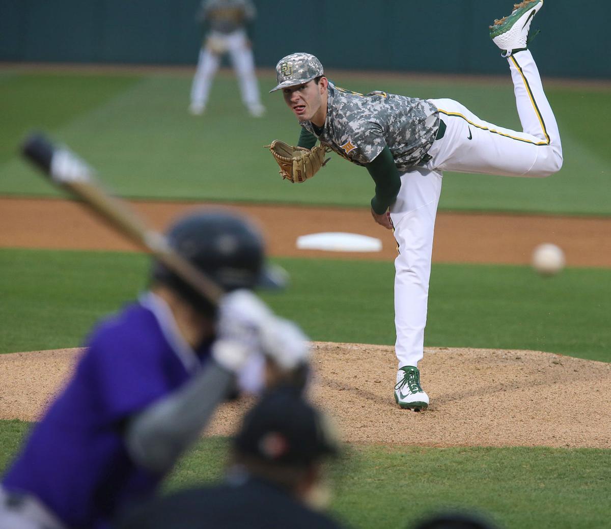 Baylor pitcher Bradford to miss rest of season with injury