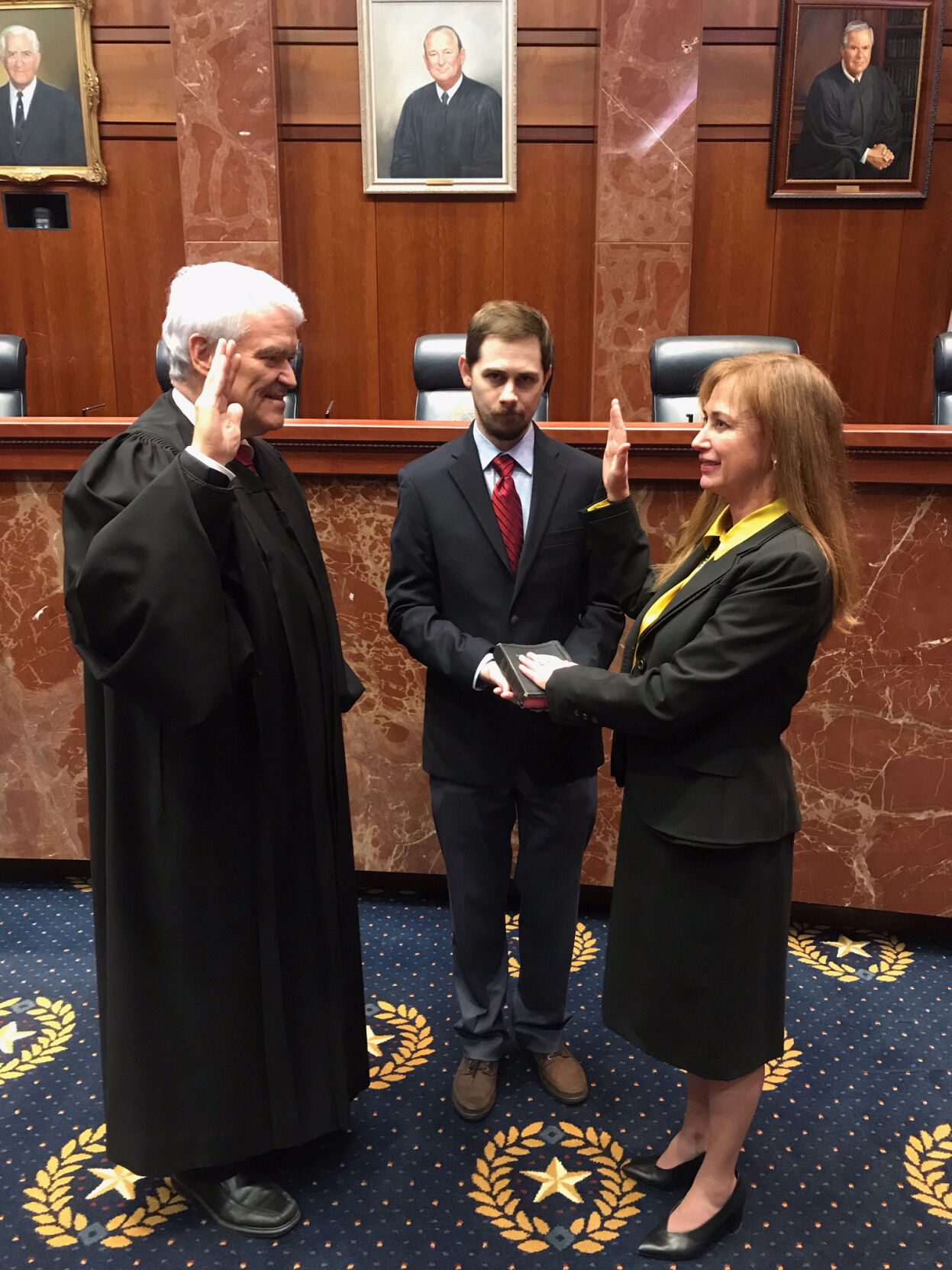 Waco's newest judges take their oaths to open 2021