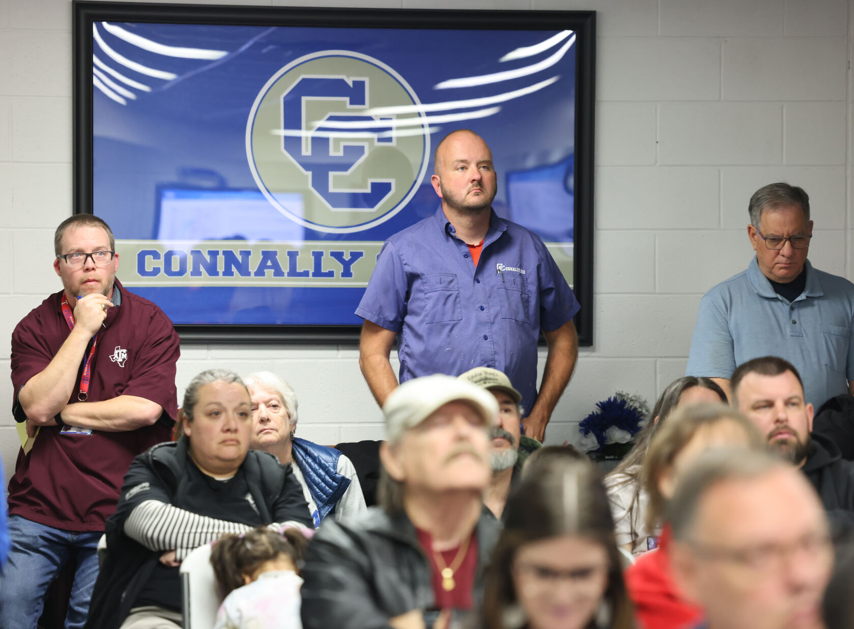Connally crowd full of questions for TEA on takeover