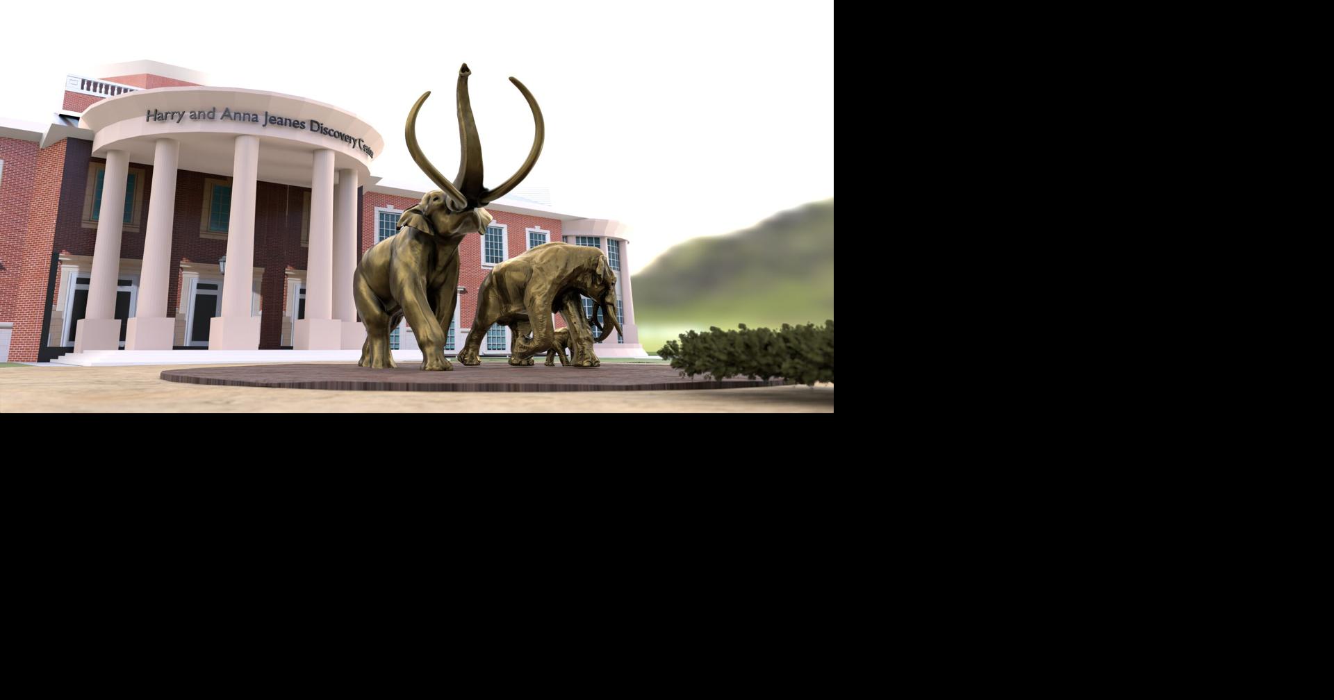 Mayborn Museum taps Australian sculptor for life-size bronze mammoths