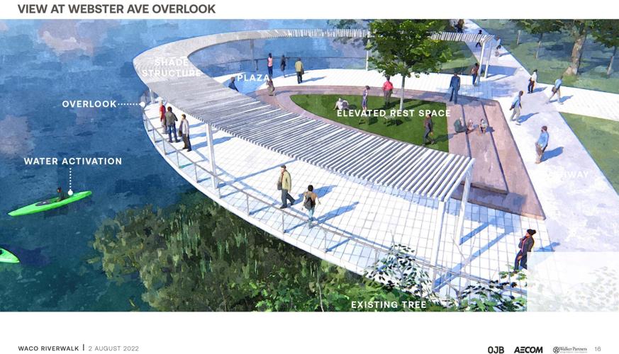 New Waco riverwalk design seeks to link Riverfront development, Foster ...