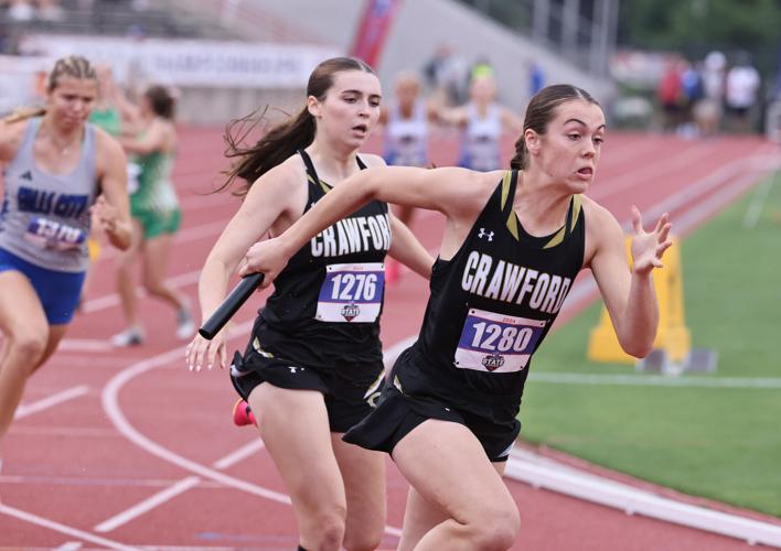 UIL state track roundup: Crawford's Powers relies on experience for 400 gold, relay silver