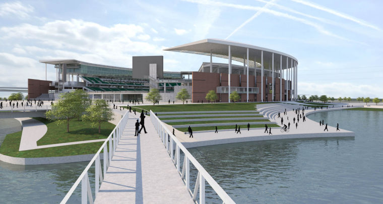 New Baylor football stadium renderings
