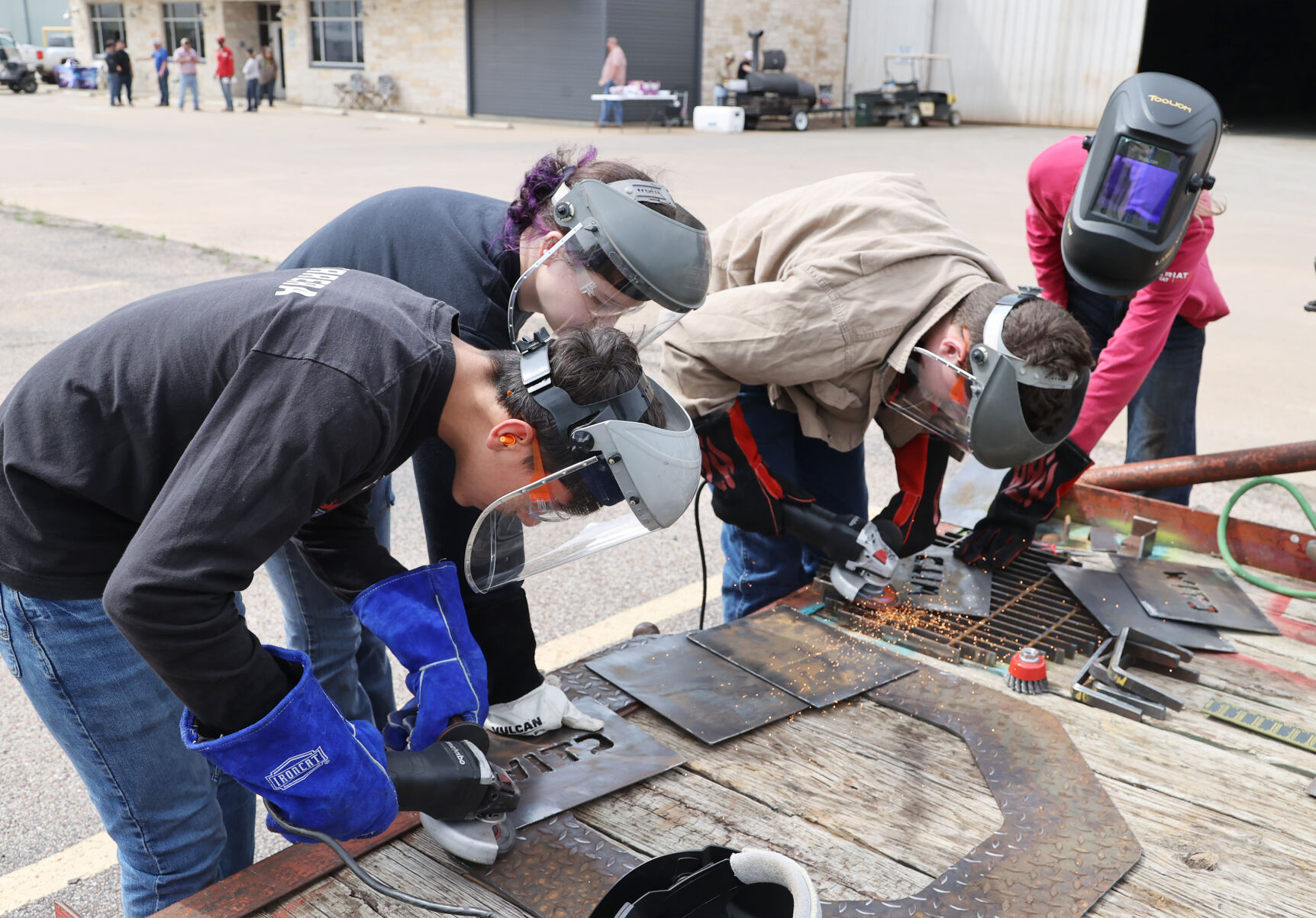 VIDEO — Fire pit competition at Central Texas Iron Works