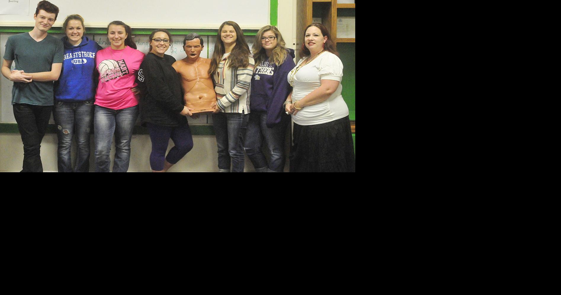 Mart students recognized nationally for emergency prep