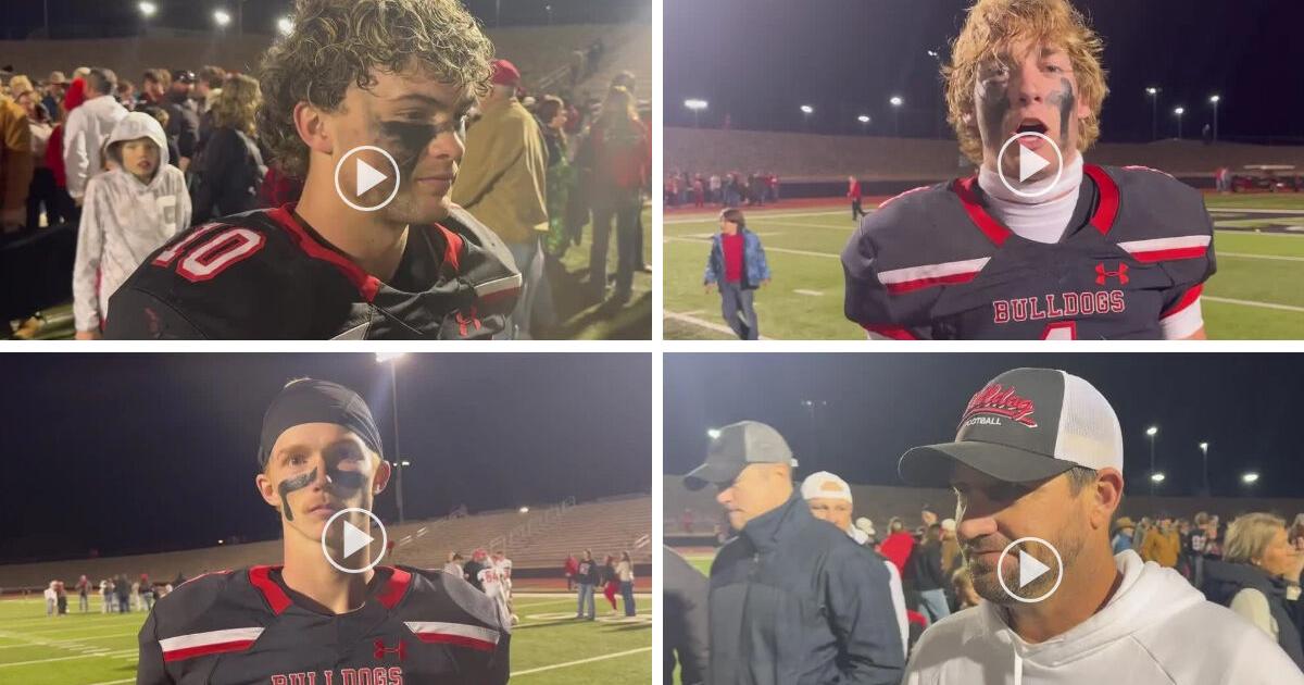 VIDEOS — Hamilton Bulldogs celebrate state semifinal win last night