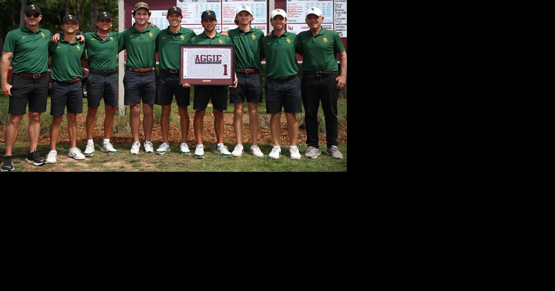Baylor golfers power to wire-to-wire victory at Aggie Invitational