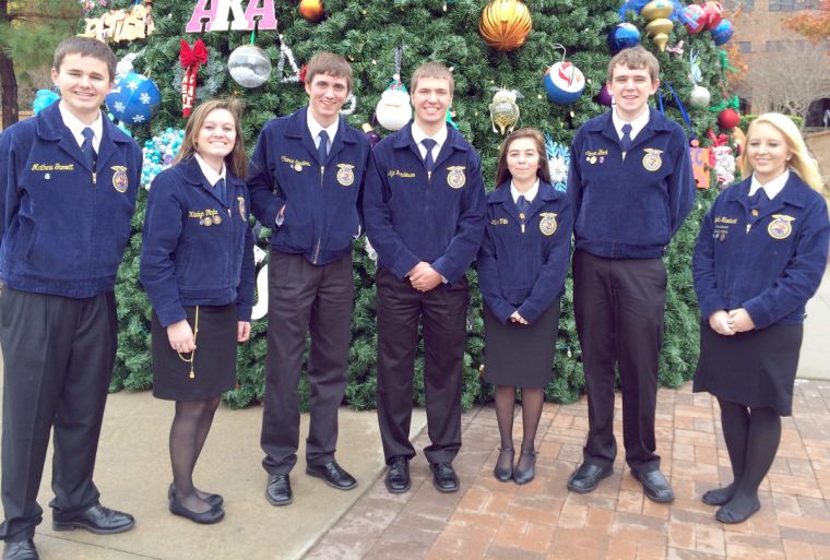 China Spring FFA ag issues team 6th at state