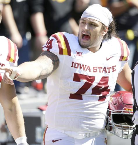Iowa State lineman leads by word and deed