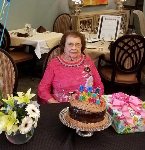Resident celebrates 105th birthday