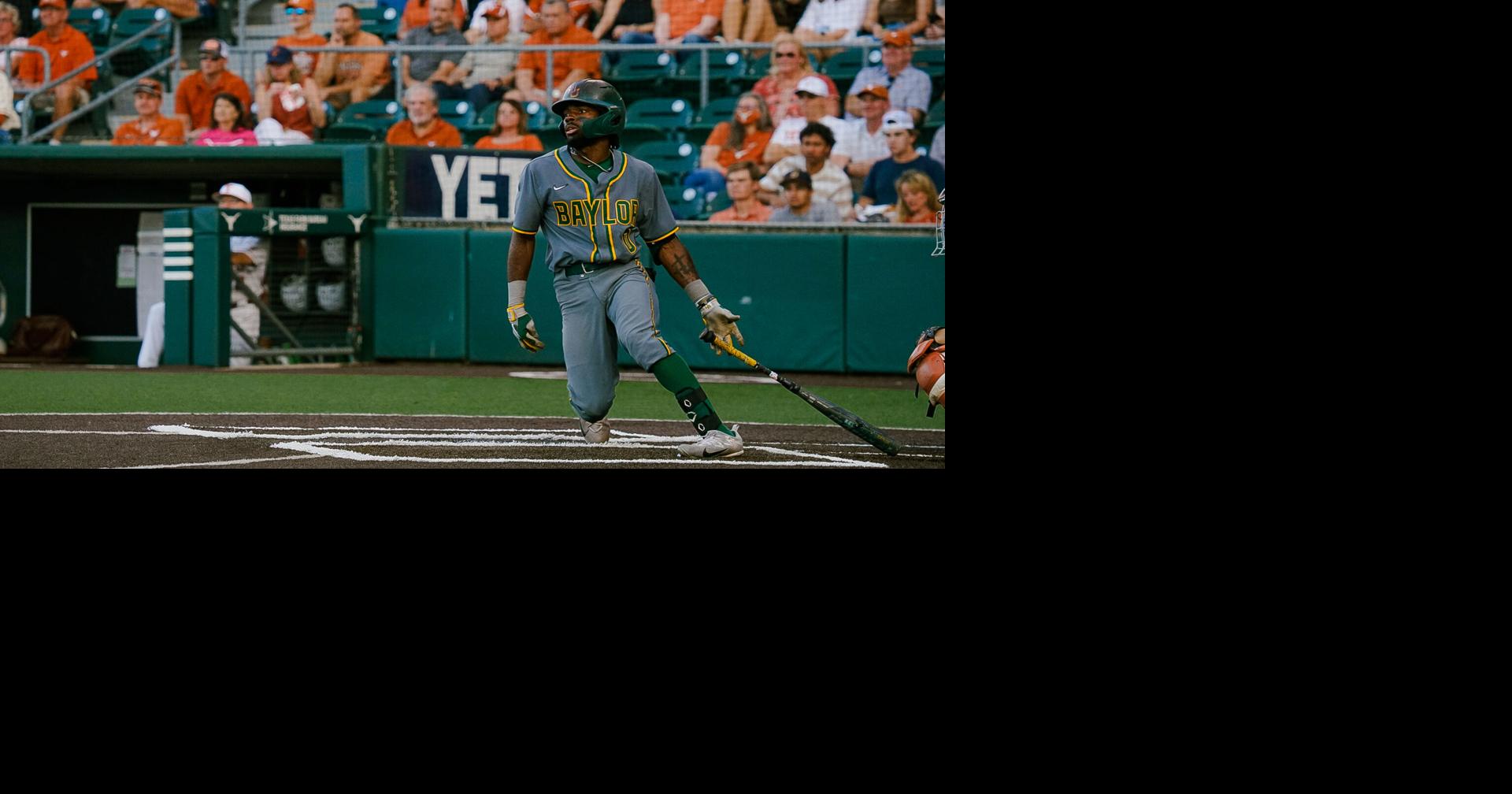 Longhorns pummel Baylor pitchers; Bears lose Rigney to injury