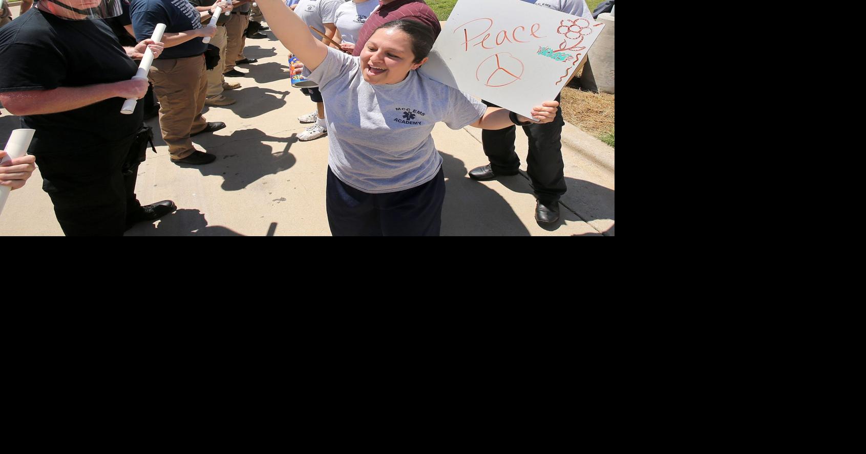 Law enforcement training course ends with mock riot at MCC