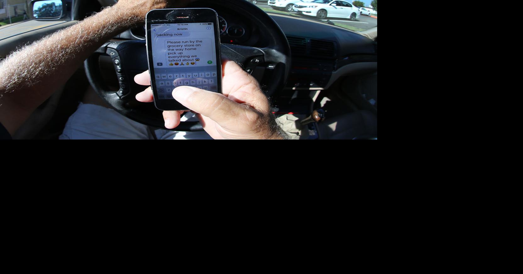 Statewide ban on texting while driving begins