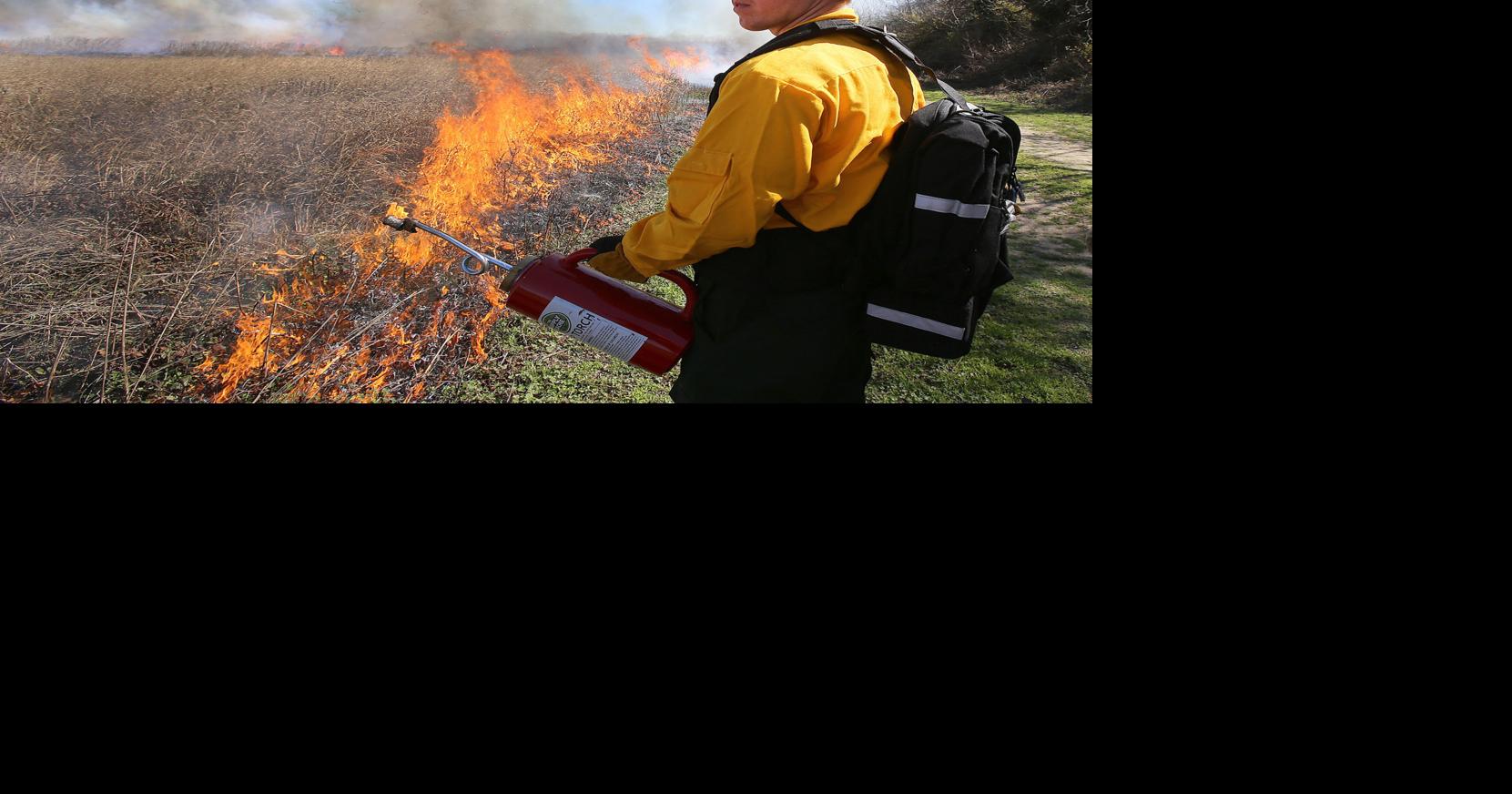 A fiery Rx: Firefighters use prescribed burn to rebalance Lake Waco ...