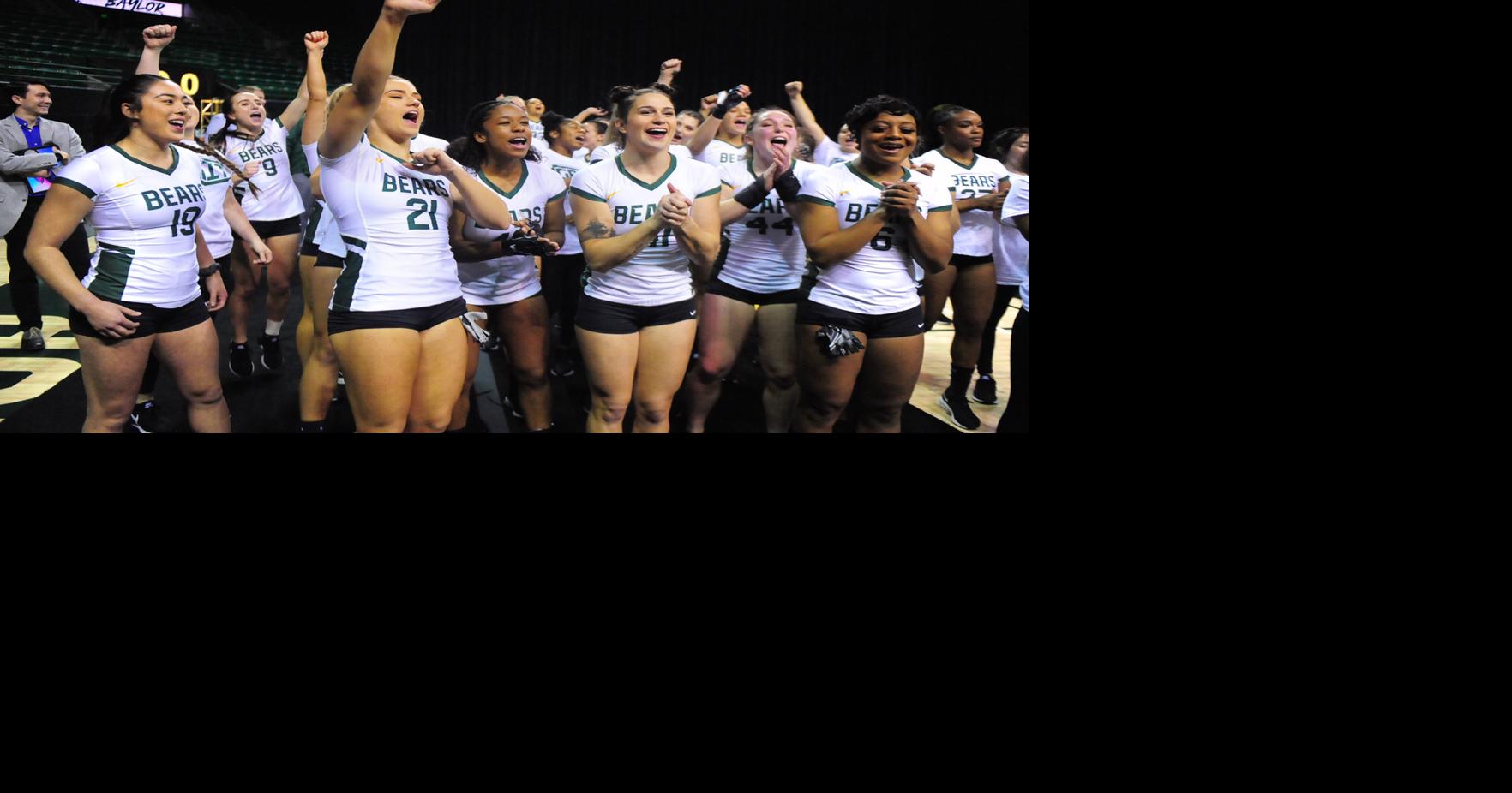 Baylor acrobatics and tumbling happy to be back on mat for first time ...