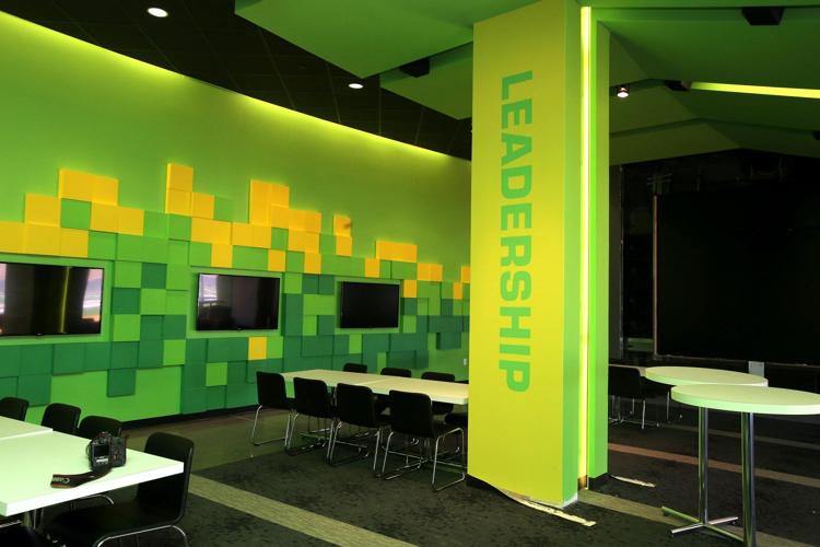 McLane’s unseen places: Locker room, recruiting room are highlights