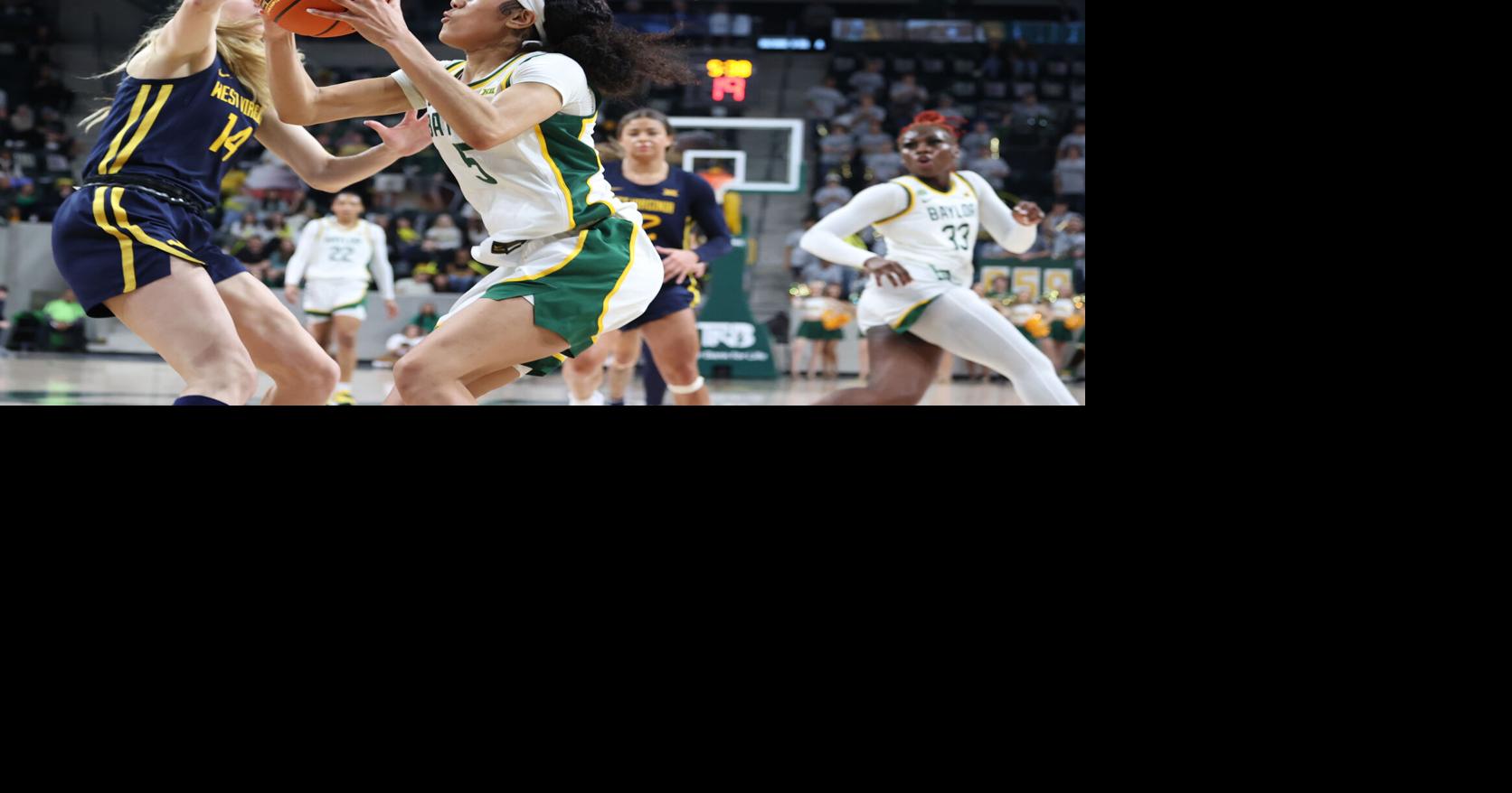 Double-doubles from sophomore duo lift No. 18 Baylor over No. 22 West ...
