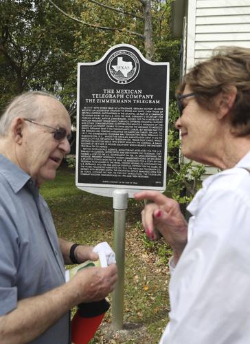 Historical marker in Galveston has ties to WWI telegram