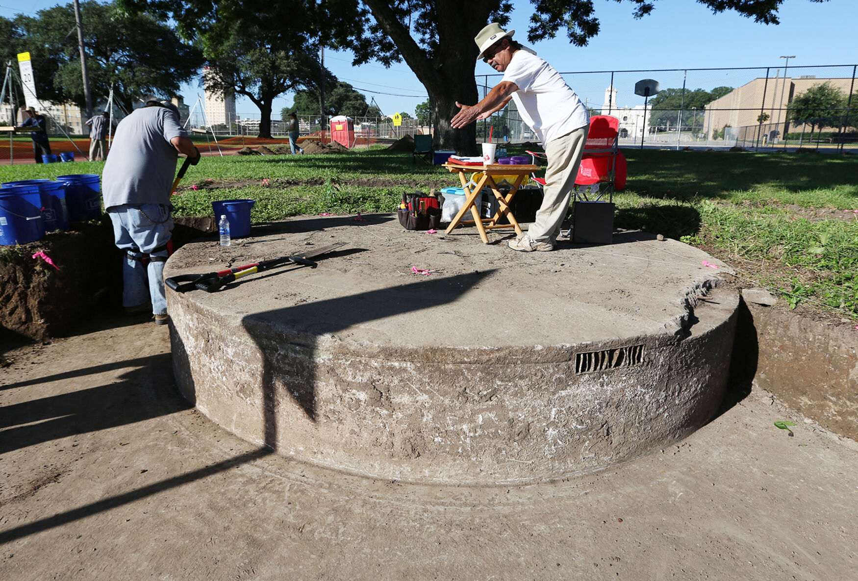 La Pila site buried again, with Waco Hispanic Museum at odds with ...