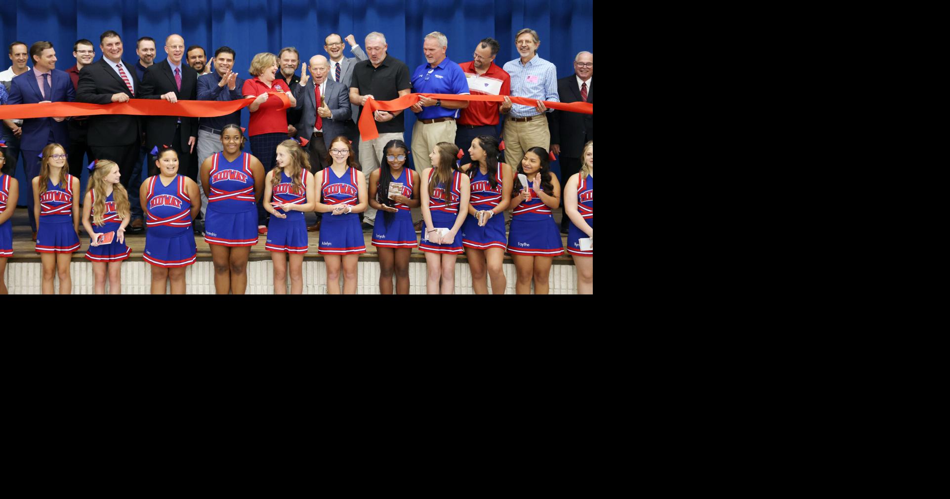 Celebrating new Midway facilities at middle school ribbon-cutting