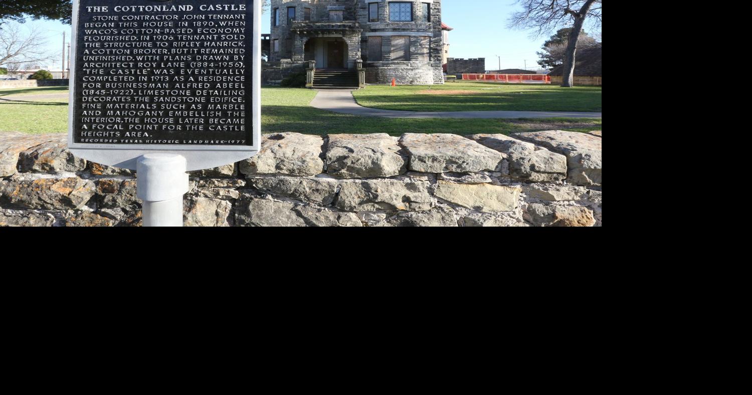 Inside Waco's Castle during renovations of 2016