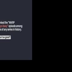 The famous "WKRP in Cincinnati" episode "Turkeys Away"