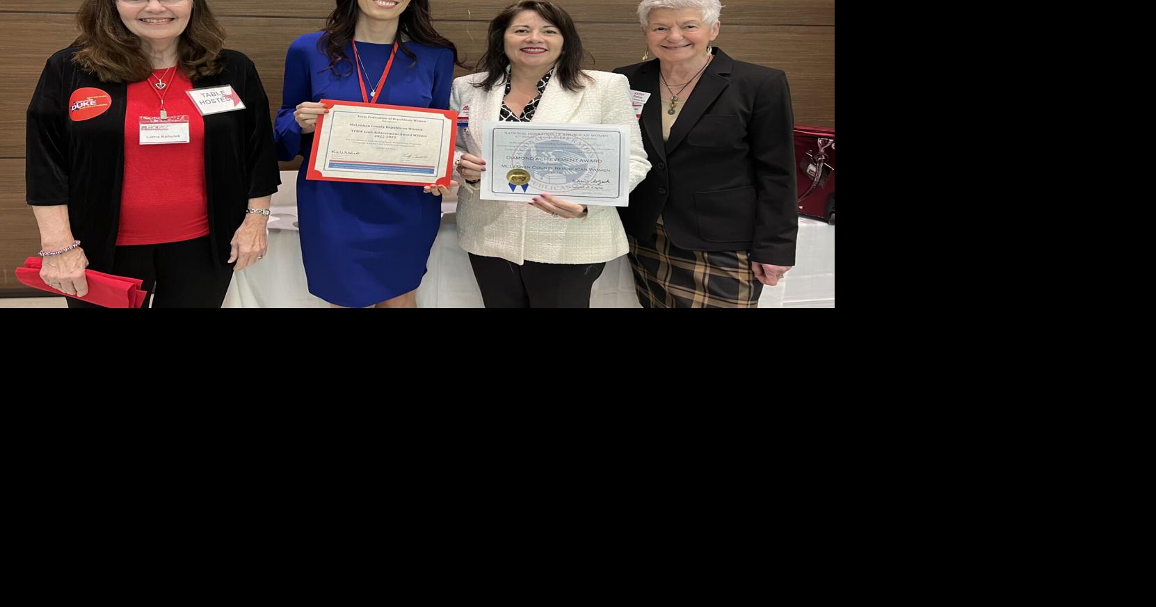 McLennan County Republican Women receive awards