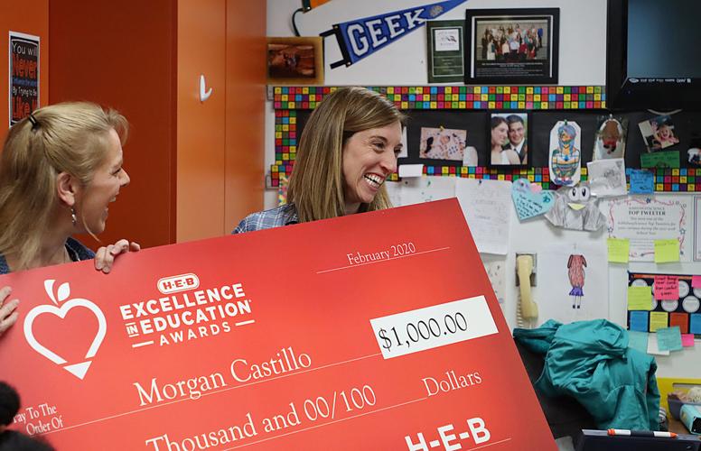 Midway ISD teacher wins statewide H-E-B educator award, $10,000
