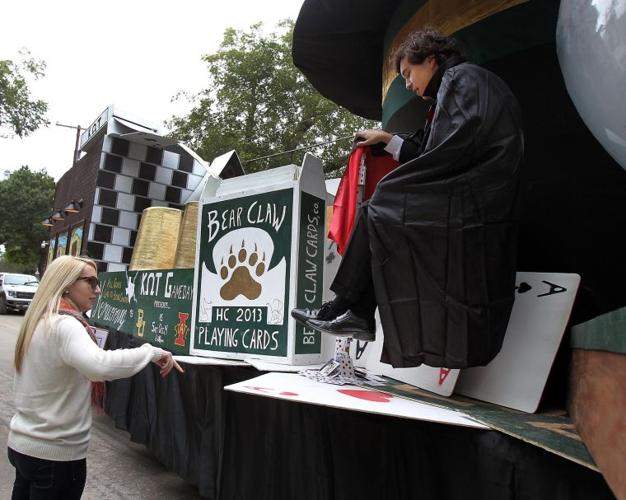 Steep competition in creating Baylor homecoming floats