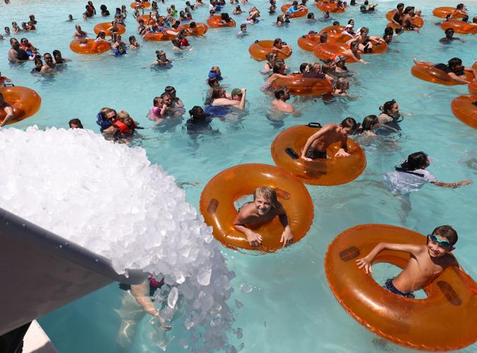 PHOTOS: Hawaiian Falls puts summer heat on ice