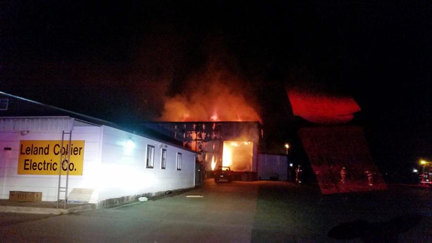 Woodway electric company’s warehouse gutted in overnight fire